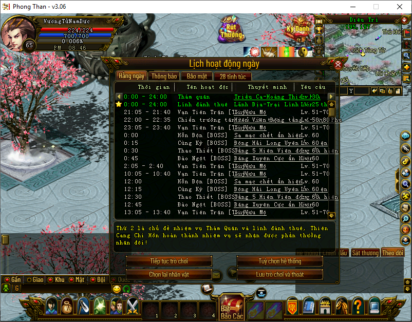 Nhiệm vụ hàng ngày - Hướng dẫn tăng cấp nhanh | Phong Thần Origin